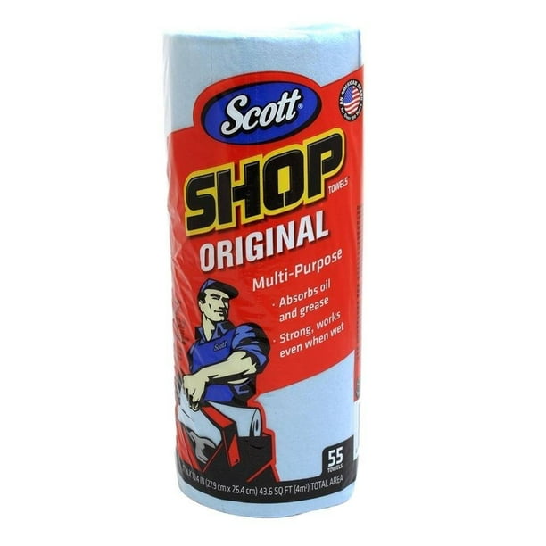Toallas Scott Shop (toallas azules) – Distribuidora Artemis